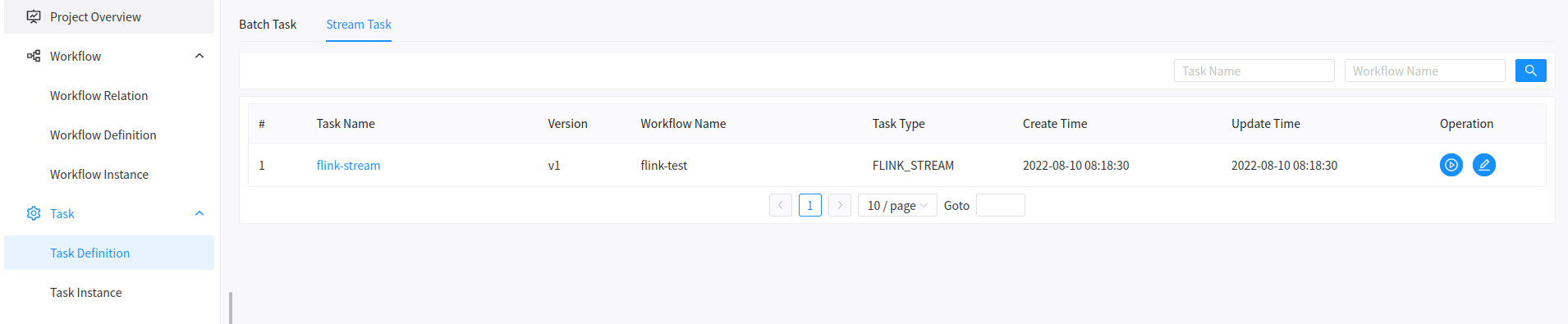 项目管理 - 任务定义 - 《Apache DolphinScheduler 中文版 3.2.1》 - Devlive 开源社区(devlive.org)