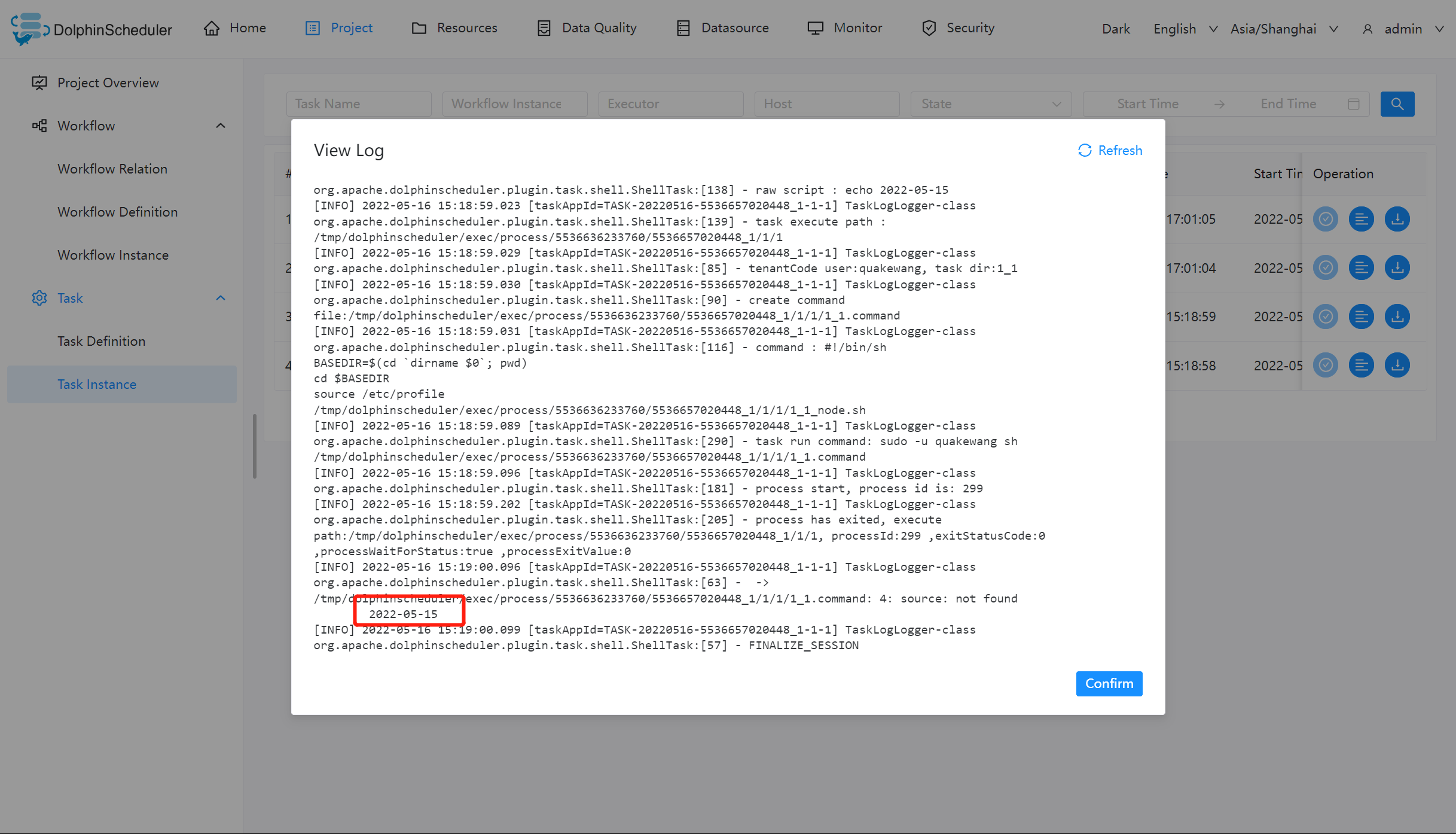 参数 - 全局参数 - 《Apache DolphinScheduler 中文版 3.2.1》 - Devlive 开源社区(devlive.org)