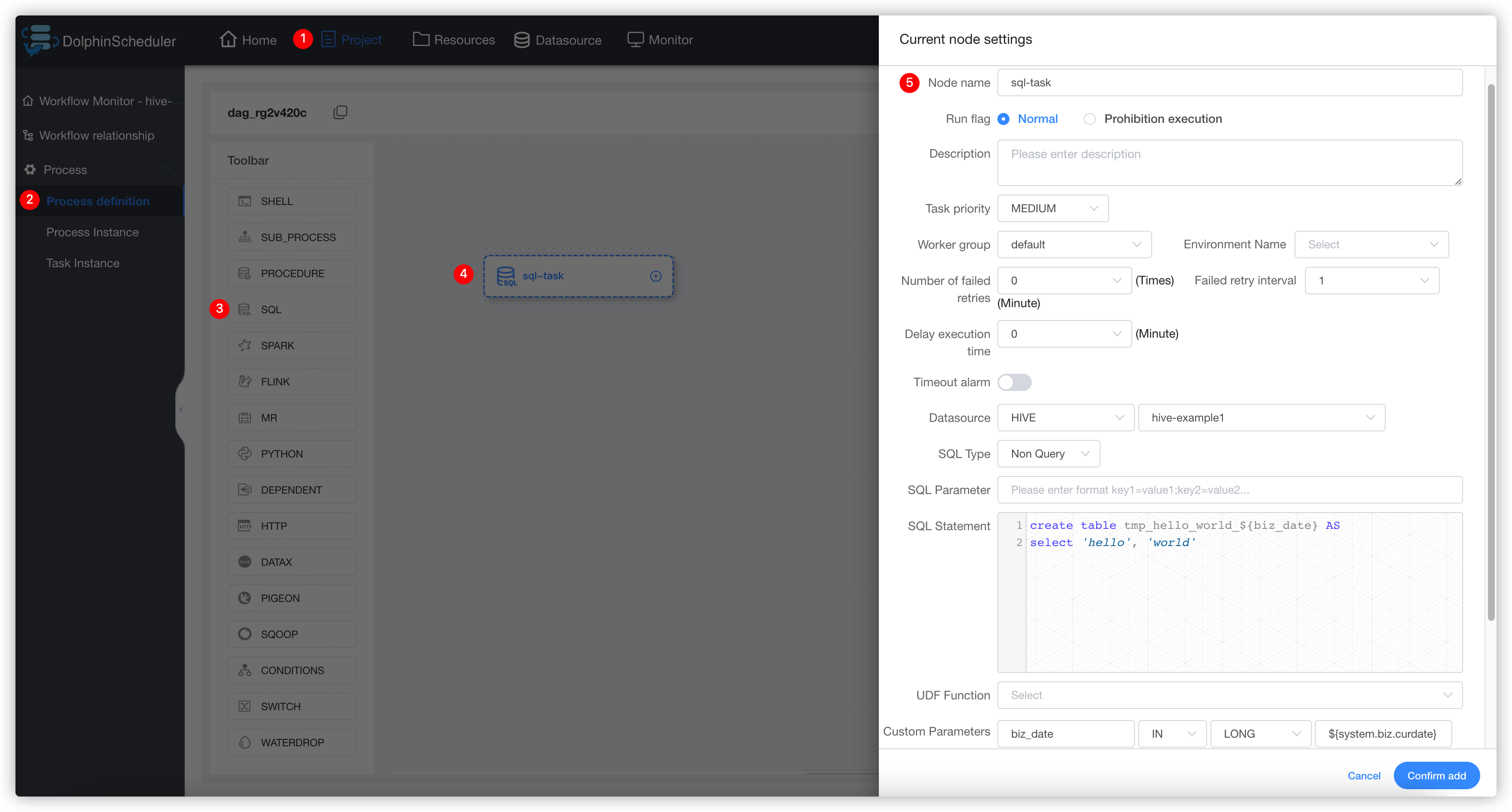 任务类型 Sql 《apache Dolphinscheduler 中文版 321》 Devlive 开源社区