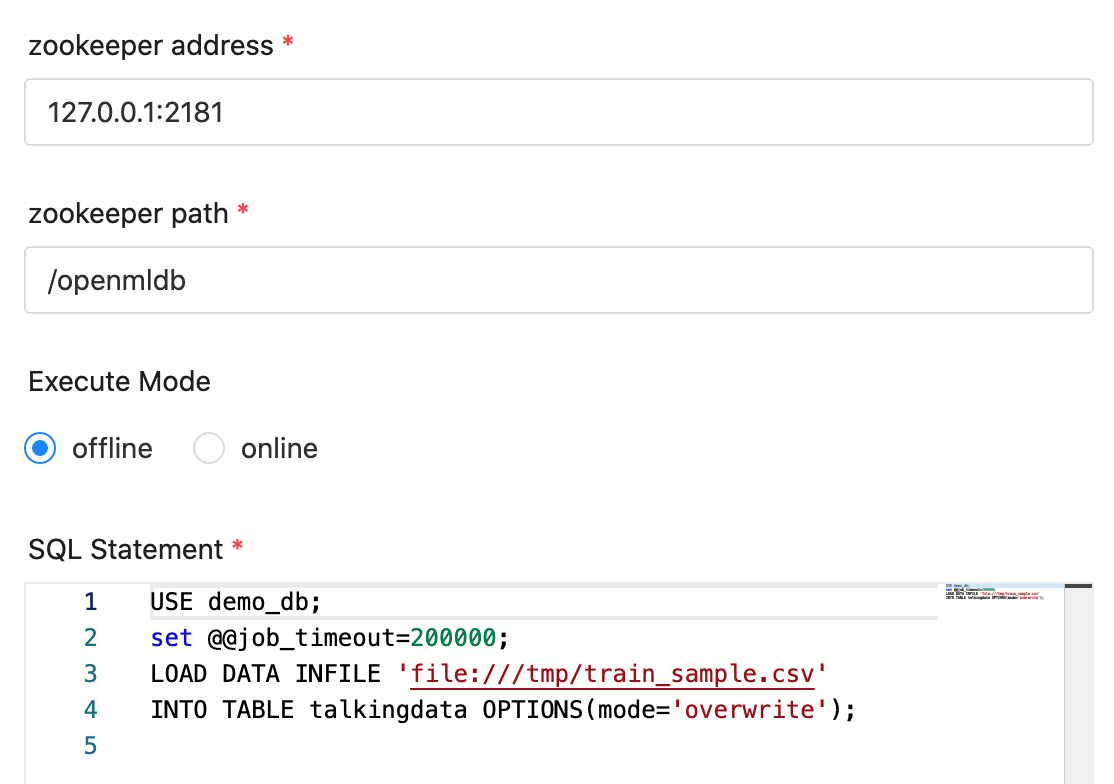 任务类型 - Openmldb - 《Apache DolphinScheduler 中文版 3.2.1》 - Devlive 开源社区(devlive.org)
