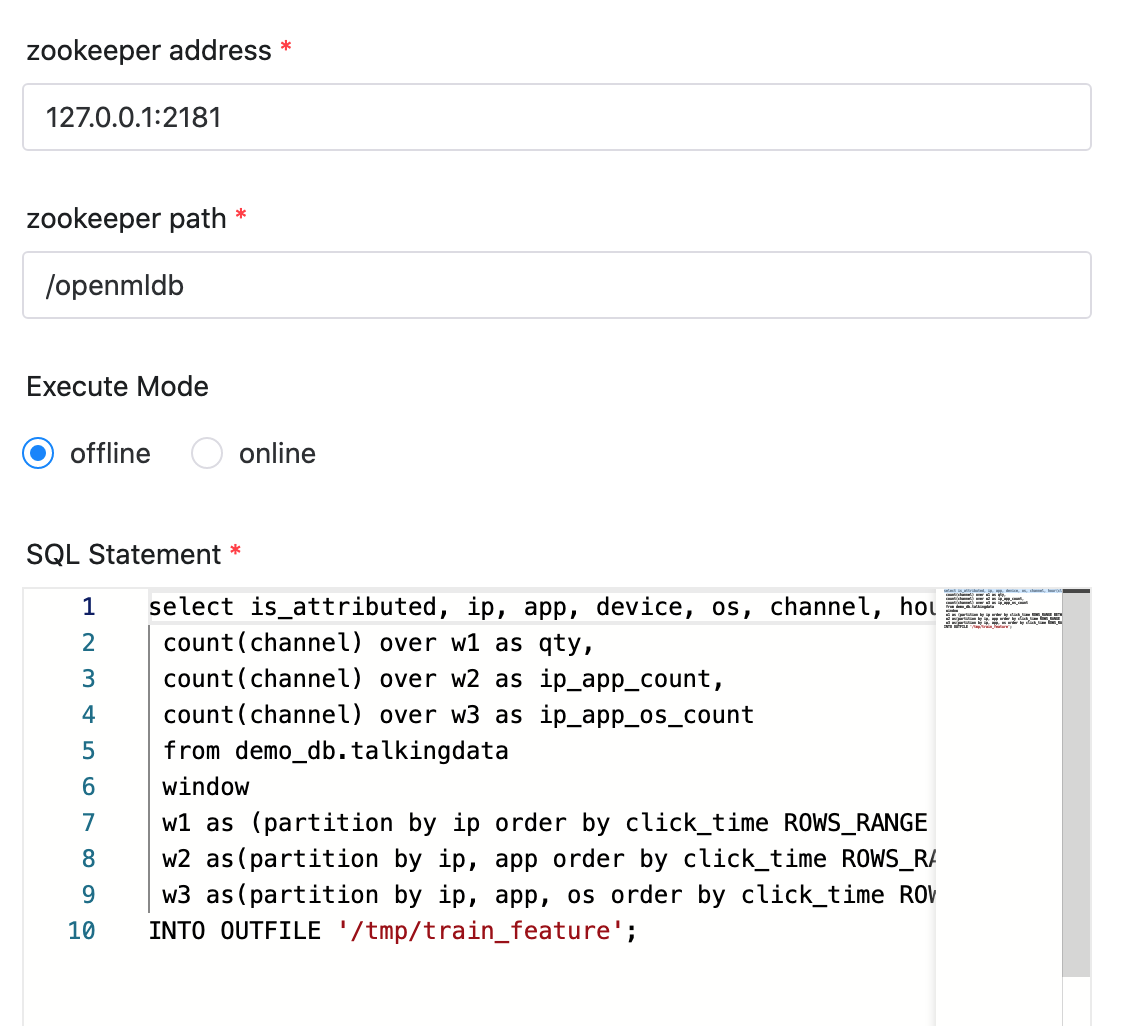 任务类型 - Openmldb - 《Apache DolphinScheduler 中文版 3.2.1》 - Devlive 开源社区(devlive.org)