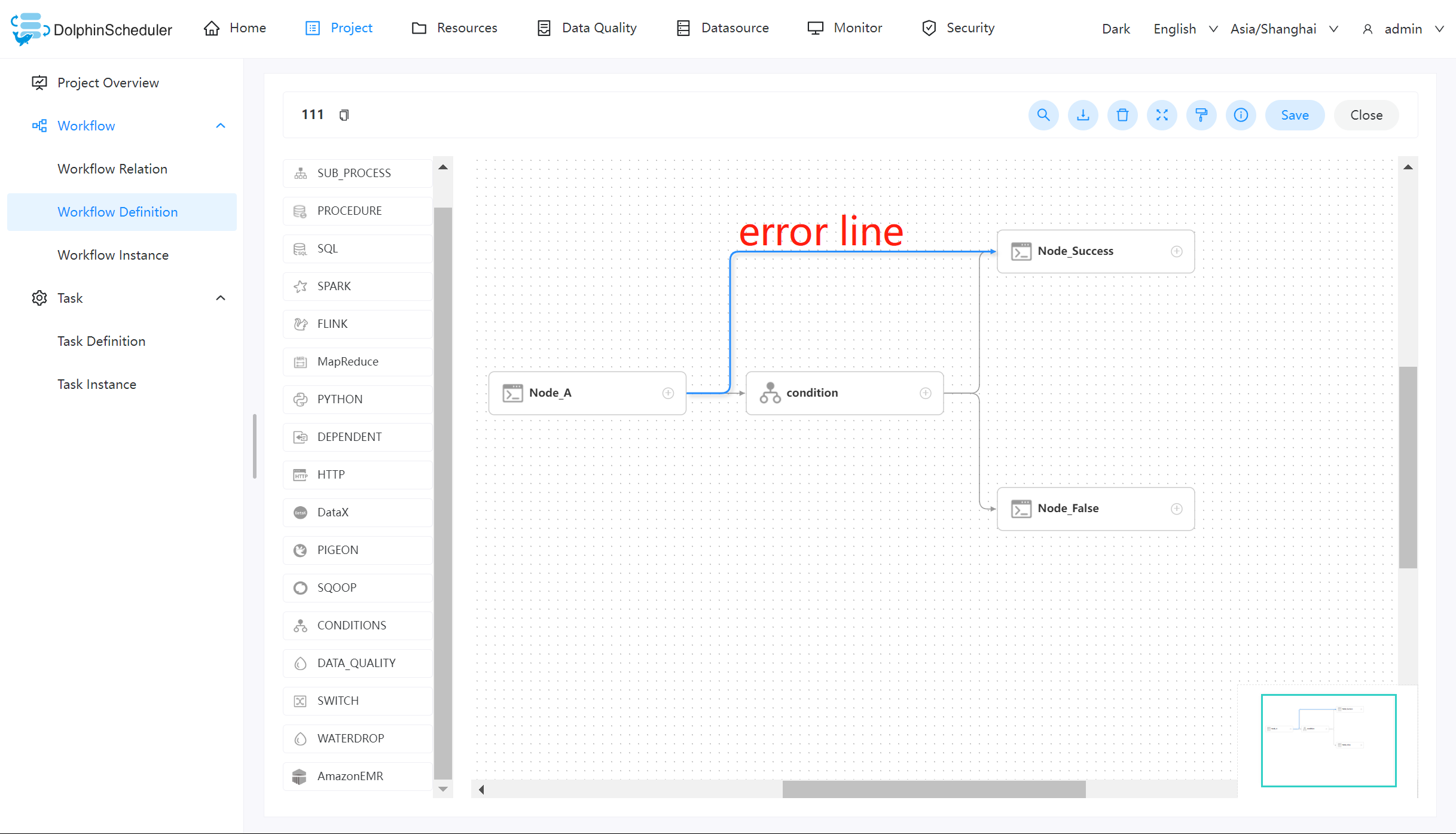 任务类型 - Conditions - 《Apache DolphinScheduler 中文版 3.2.1》 - Devlive 开源社区(devlive.org)