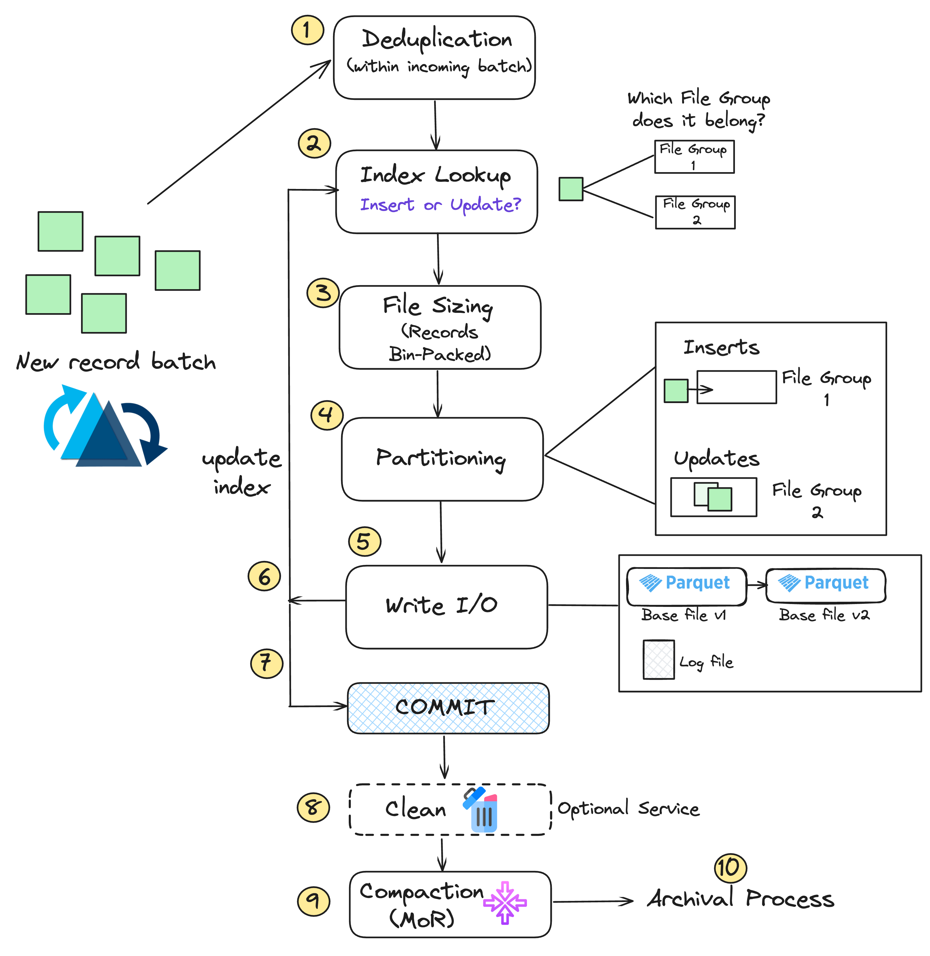 Design & Concepts - Write Operations - 《Apache Hudi 0.15.0》 - Devlive 开源社区(devlive.org)