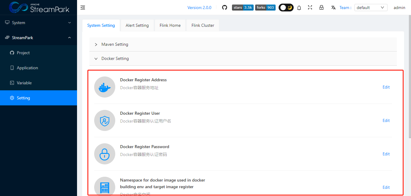 用户指南 - 快速上手 - 《Apache StreamPark 中文版 2.1.4-incubating》 - Devlive 开源社区(devlive.org)