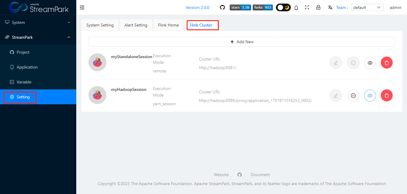 用户指南 - 快速上手 - 《Apache StreamPark 中文版 2.1.4-incubating》 - Devlive 开源社区(devlive.org)