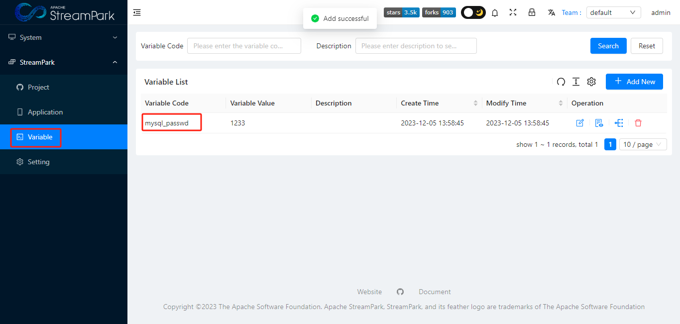 用户指南 - 快速上手 - 《Apache StreamPark 中文版 2.1.4-incubating》 - Devlive 开源社区 ...